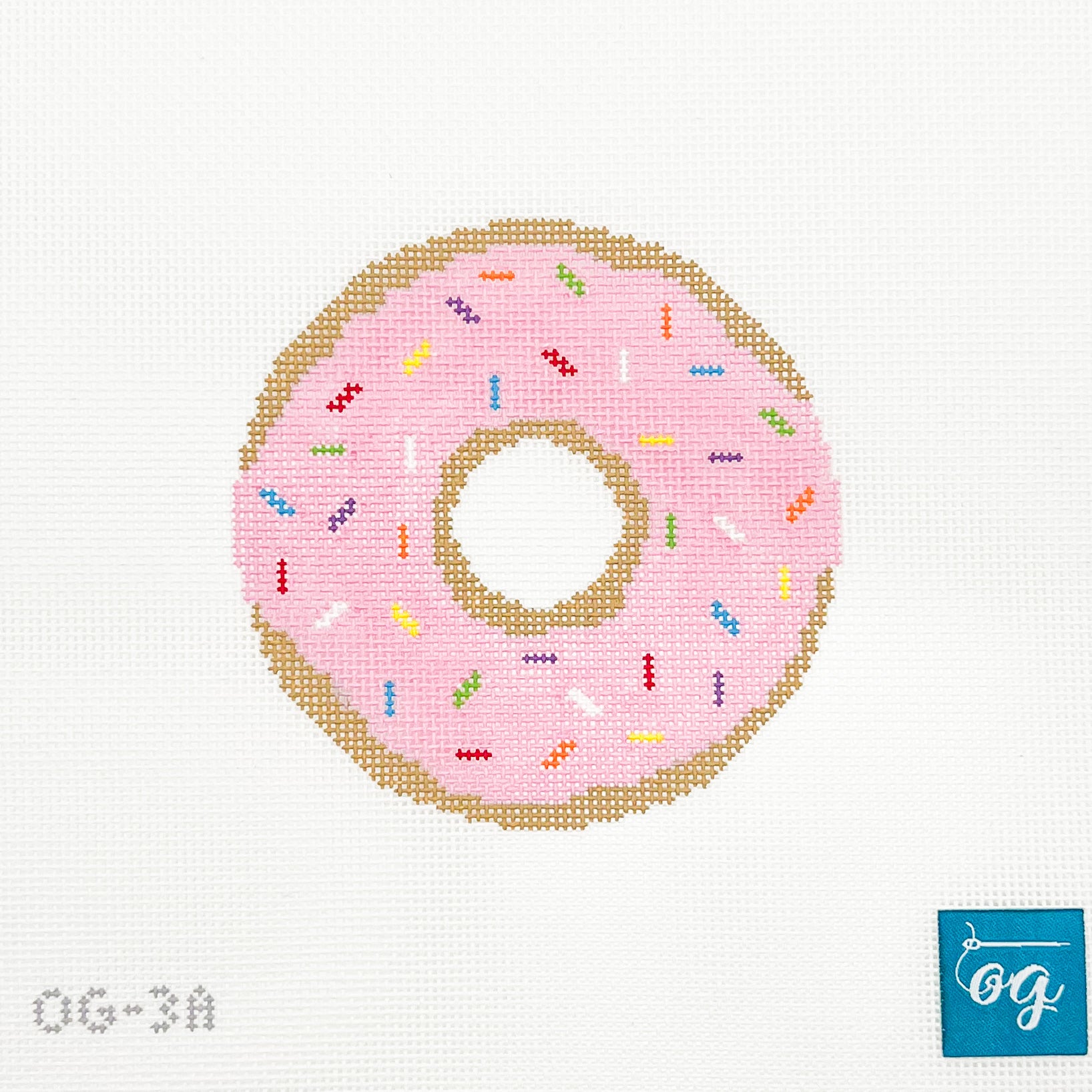 TRUNK SHOW Strawberry Donut – NovellaNeedlepoint