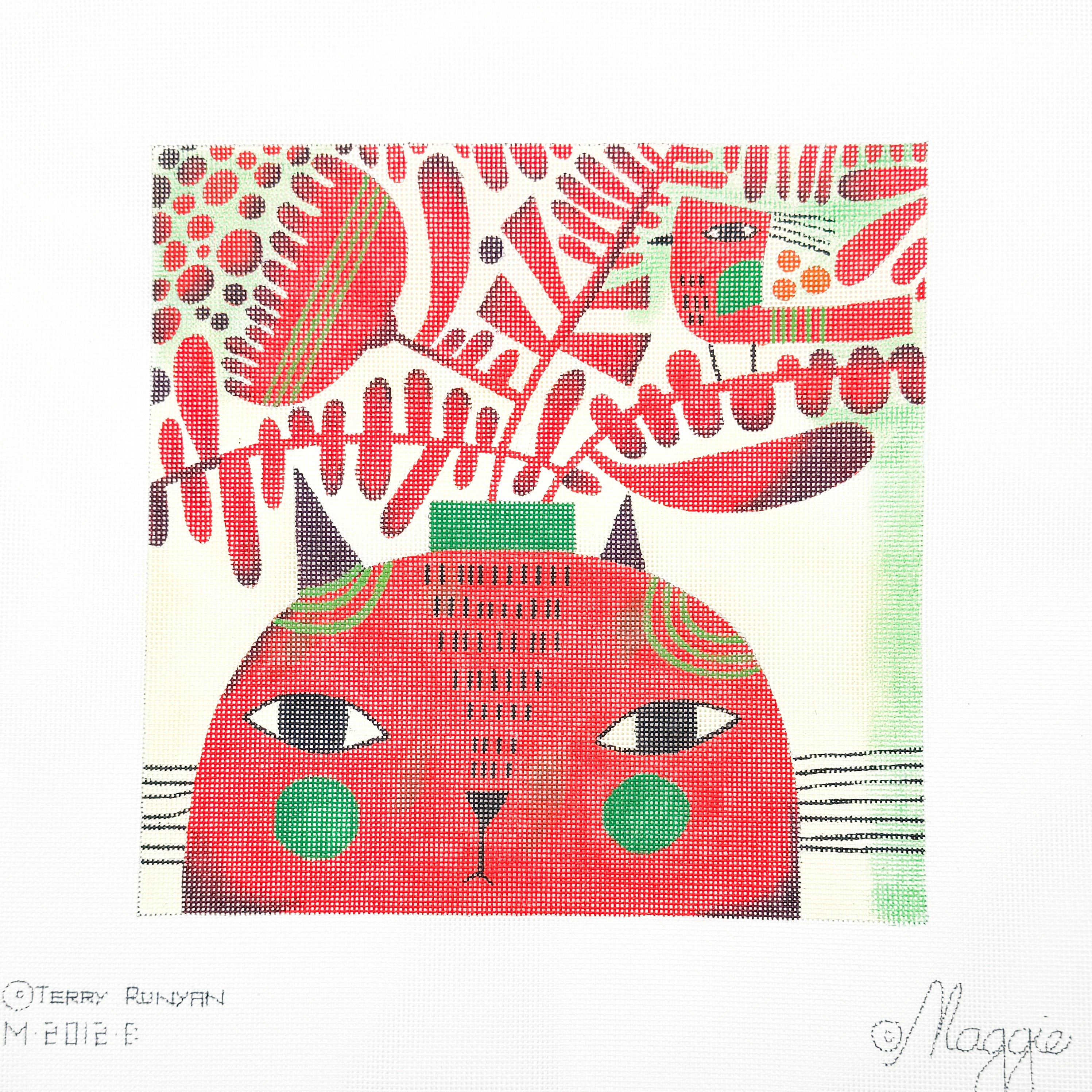 Sprouting Head – NovellaNeedlepoint